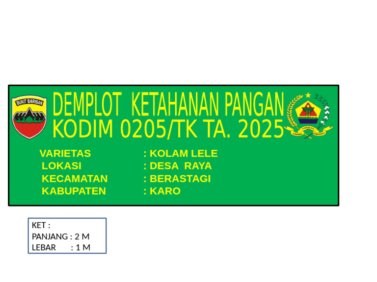 Spanduk Demplot Lele | PDF