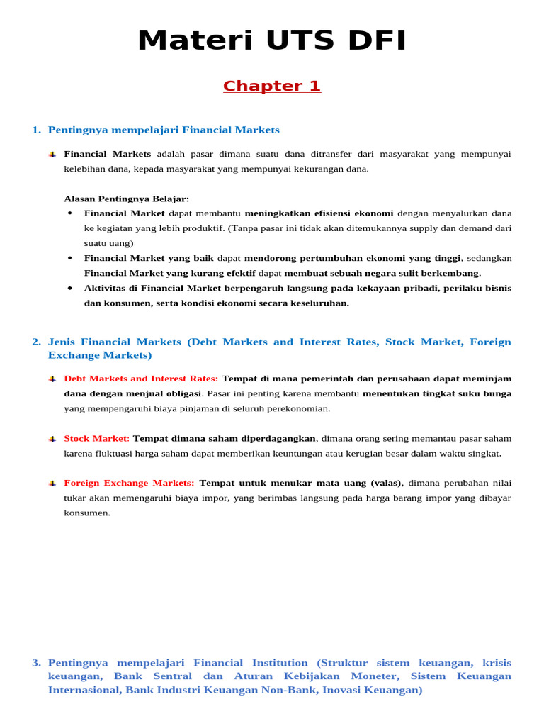 Materi Uts Dfi | PDF
