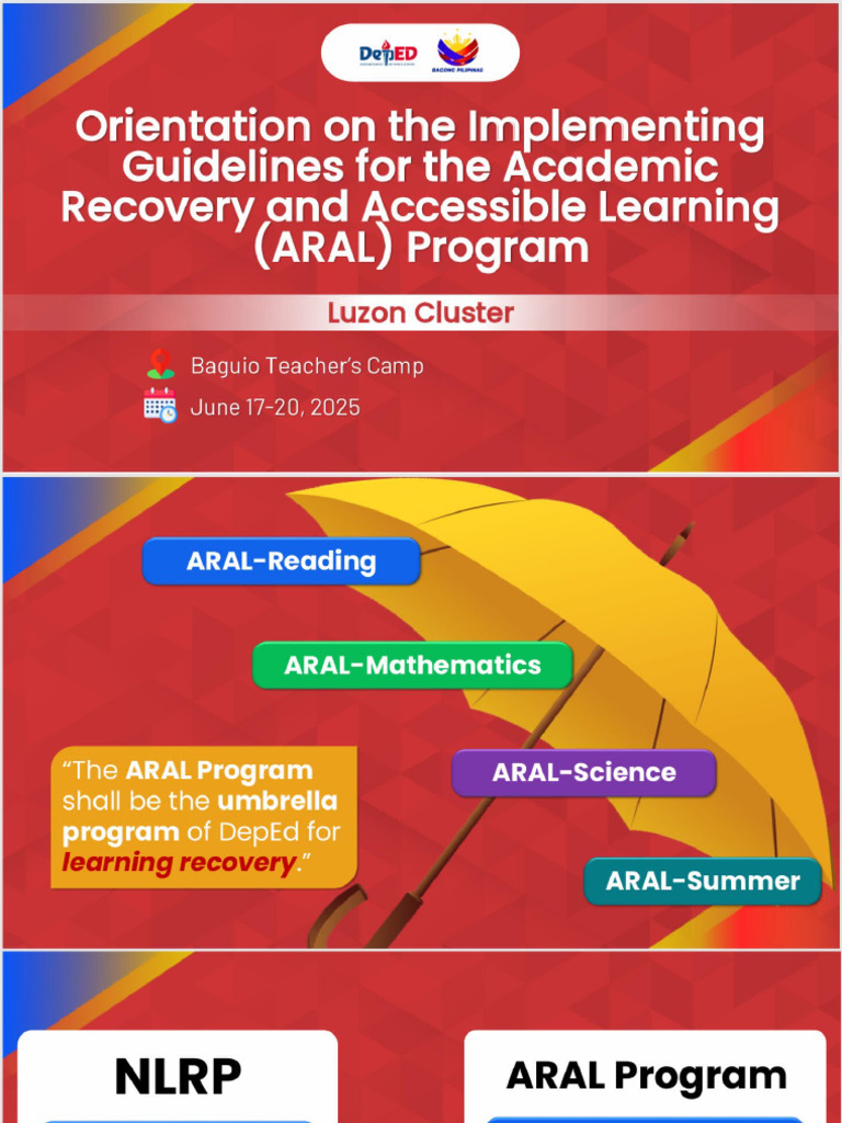 ARAL Program | PDF