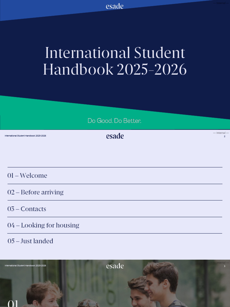 International Students Handbook 2025-2026-1 | PDF | Travel Visa