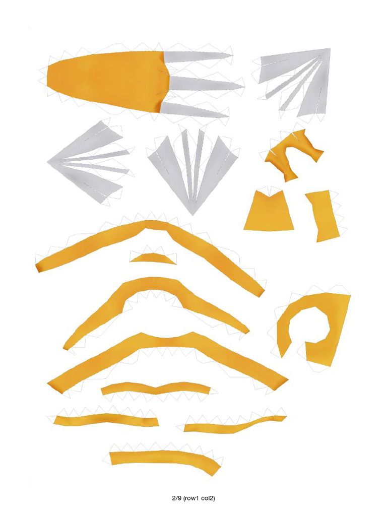 Papercraft Agumon A Color | PDF