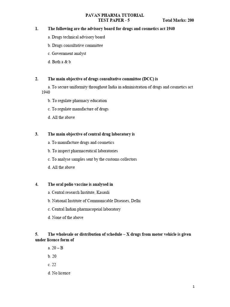 Test Paper - 5 | PDF | Chemotherapy | Metastasis