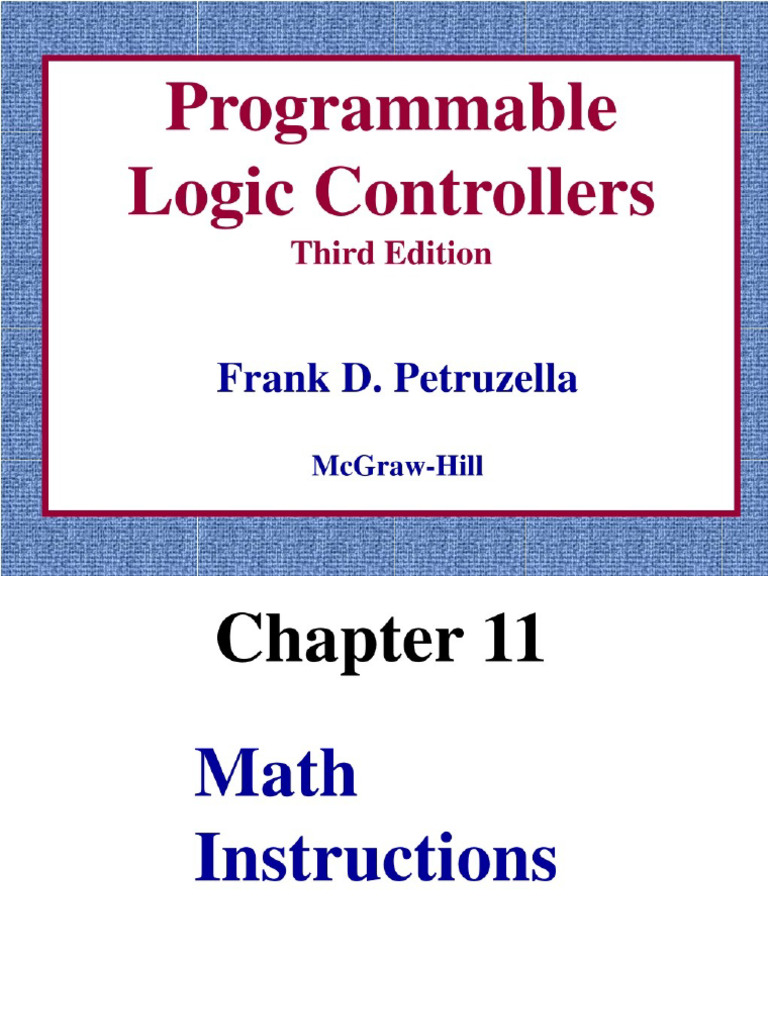 PLC Ch11 | PDF