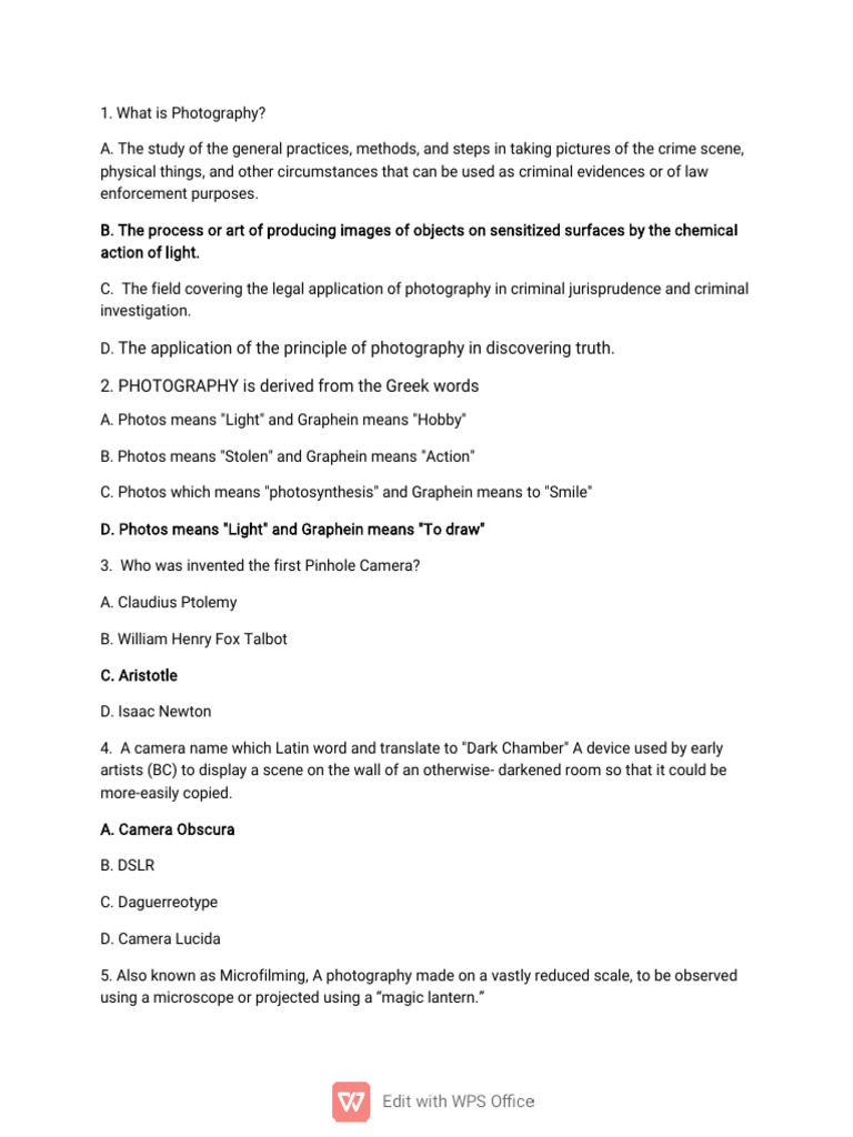 Introduction to Photography Basics | PDF | Camera Lens | Camera
