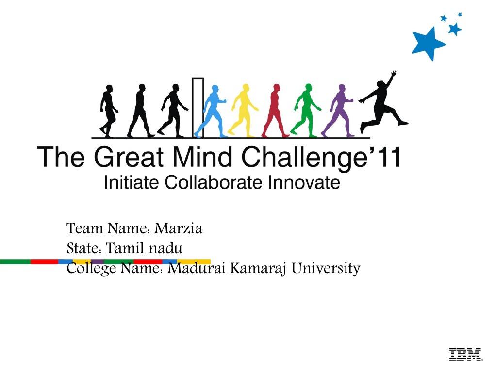 Template - The Great Mind Challenge 2011 | PDF
