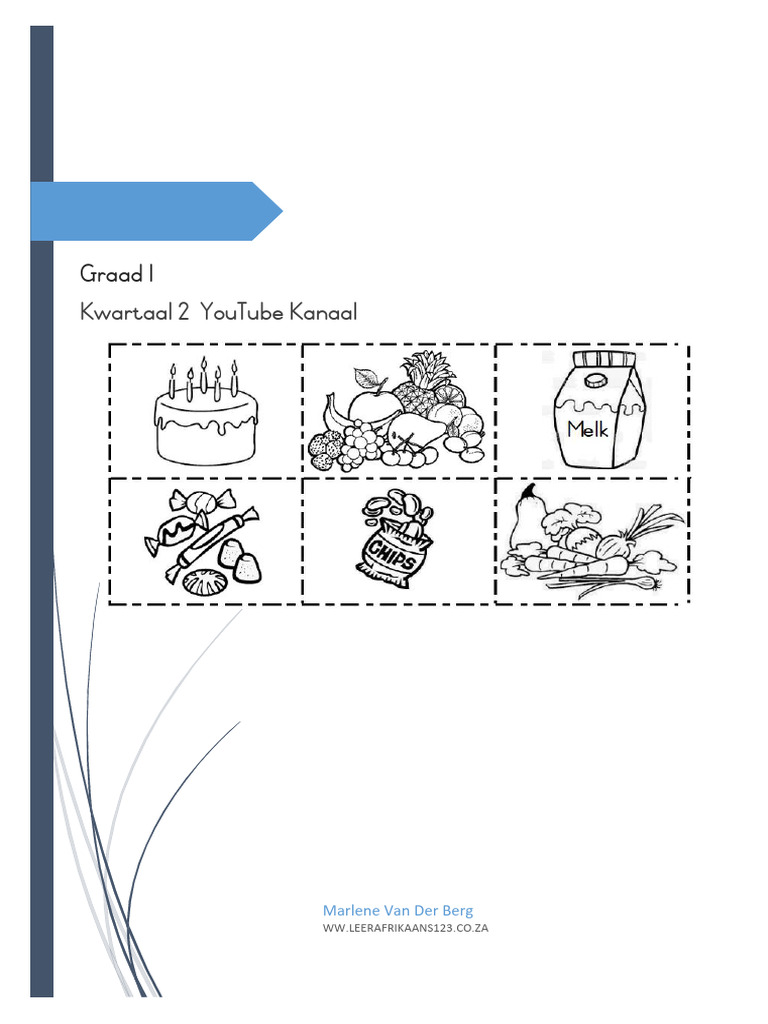 Graad 1 - Kwartaal 2 - Datahantering | PDF