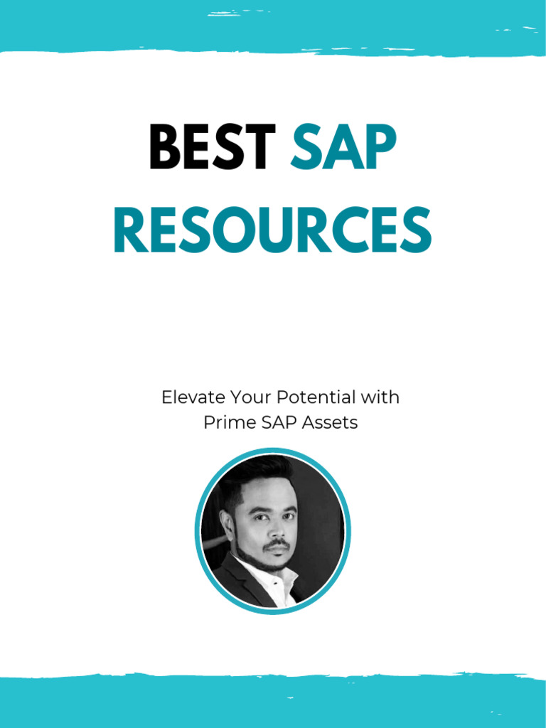 Essential SAP Learning Resources | PDF | Learning | Educational Technology