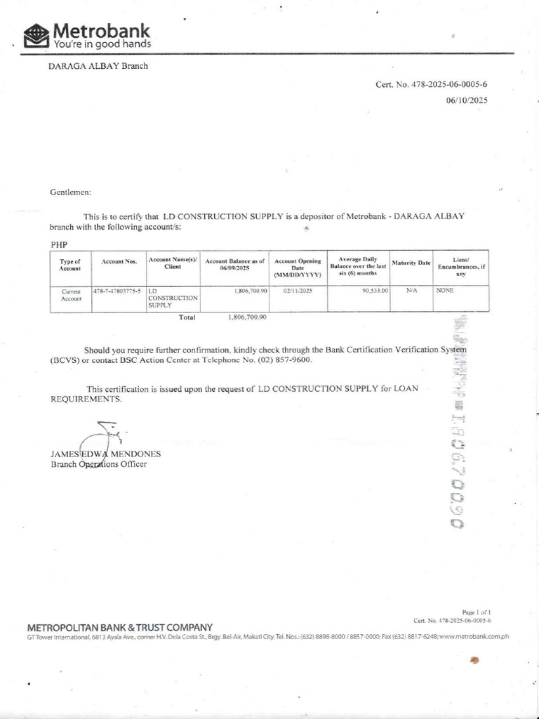 Metrobank Page 0001 | PDF