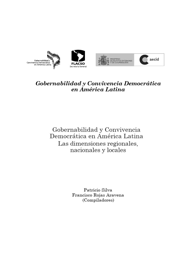 Gobernabilidad y Convivencia Democratica | PDF | Ideologías políticas | Democracia