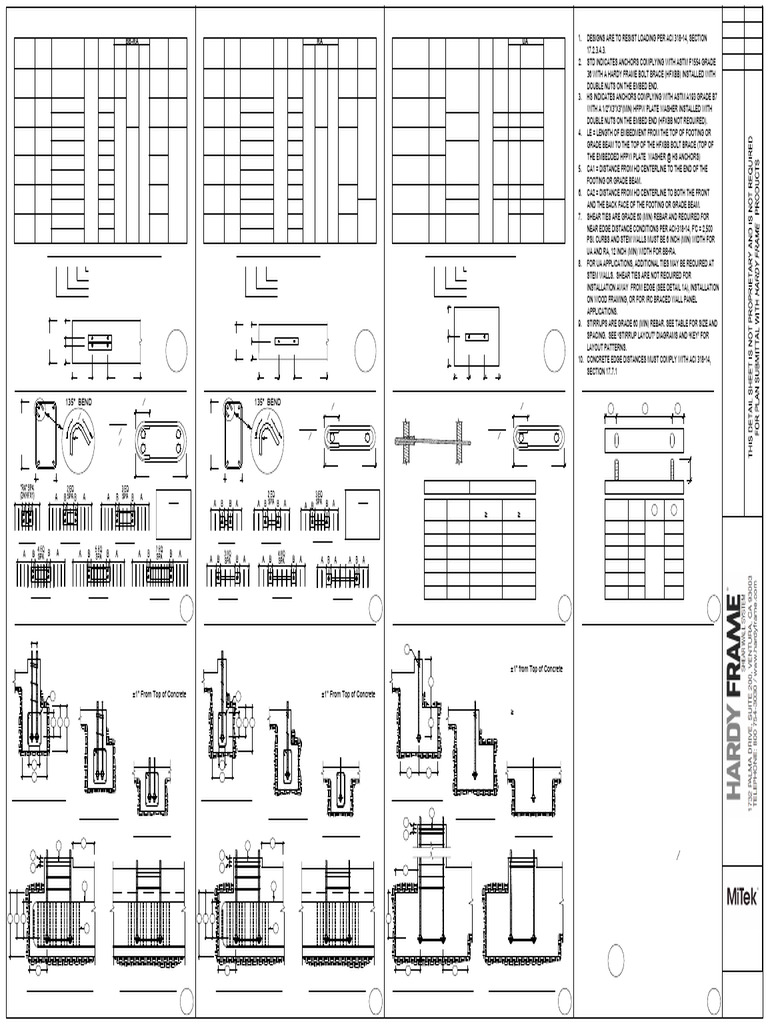 Hardy Frame Panels Typical Installation Details HFX1!3!2018 | PDF ...