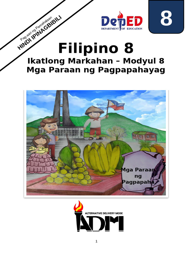 Fil8 q3 Mod8 v4 | PDF