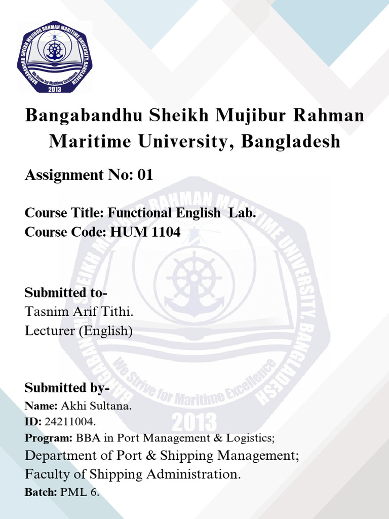 English Lab Course Assignment | PDF