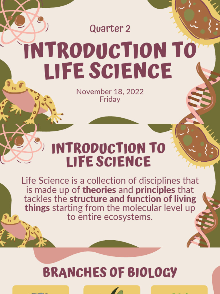 Introduction to Life Science Concepts | PDF