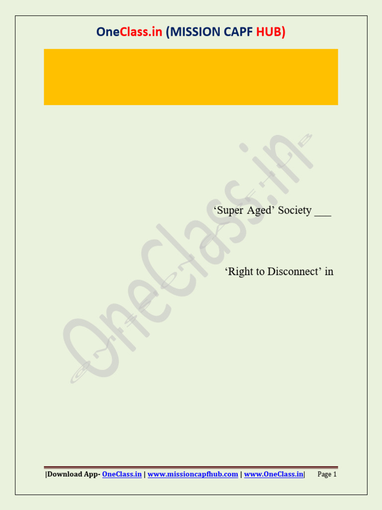 CAPF AC 2025 Current Affairs Guide | PDF