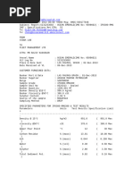 CeeBee Super Bee 300 LF TDS | PDF | Titration | Chemistry