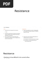 Resistance - KS3 Physics - BBC Bitesize | PDF | Resistor | Voltage