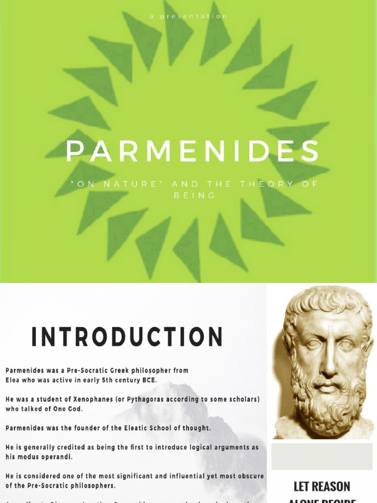 Parmenides | PDF