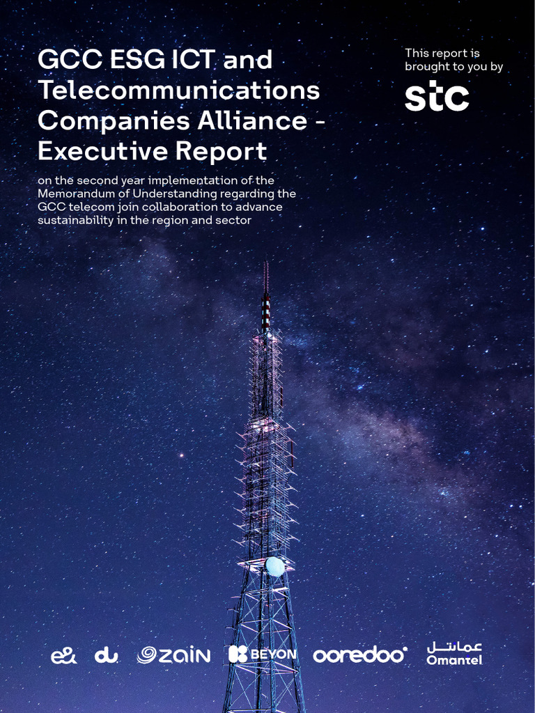 GCC Telecom Sustainability Report 2023 | PDF | Sustainability | Sustainable Energy