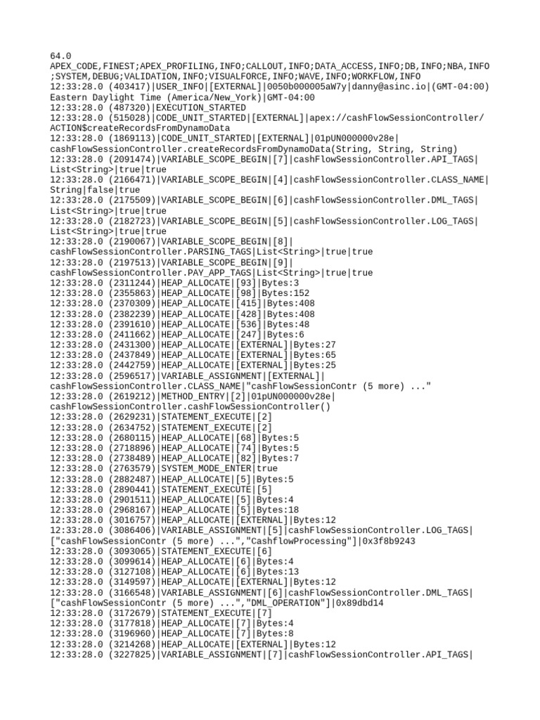 Apex 07LUN0000077LN42AM | PDF | Databases | Data Management
