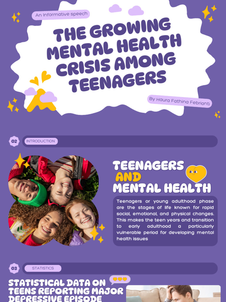 The Growing Mental Health Crisis Among Teenagers | PDF | Adolescence ...