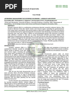 Amavata | PDF | Rheumatoid Arthritis | Clinical Medicine