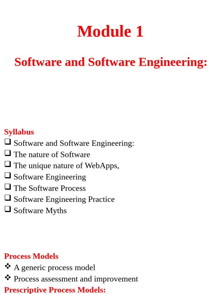 Introduction to Software Engineering | PDF | Software Development ...