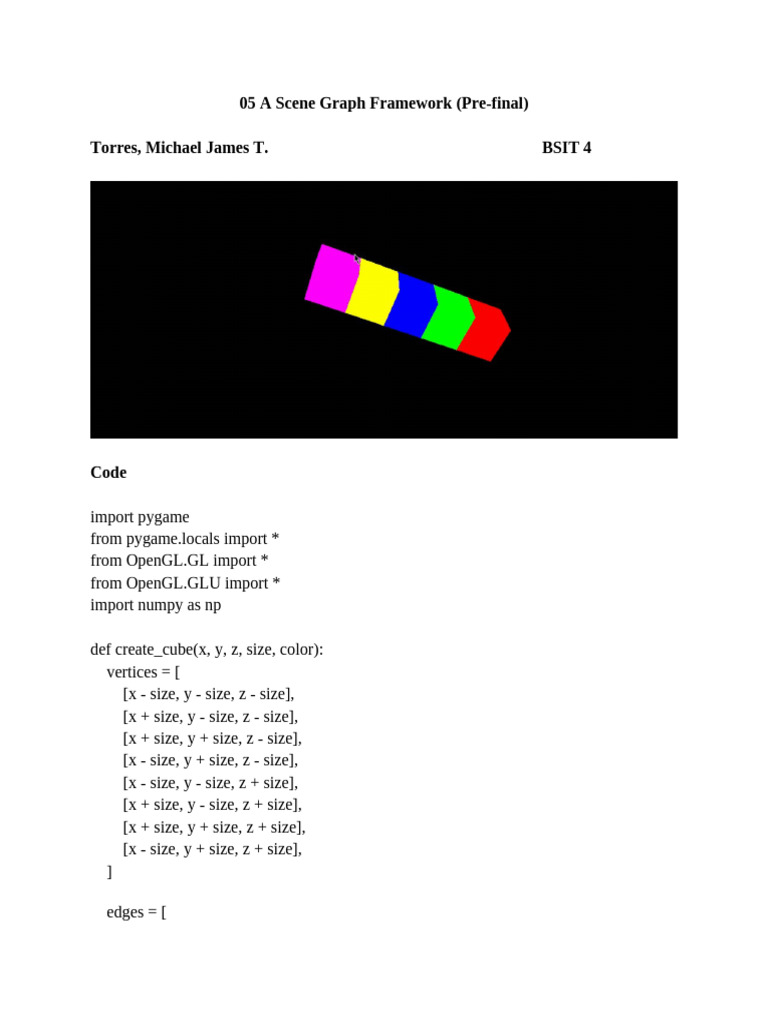 05 Performance Task 1 - ARG | PDF | Vertex (Graph Theory) | Theoretical Computer Science