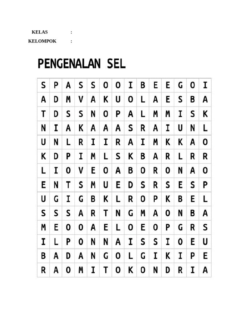 Sel Puzzle | PDF