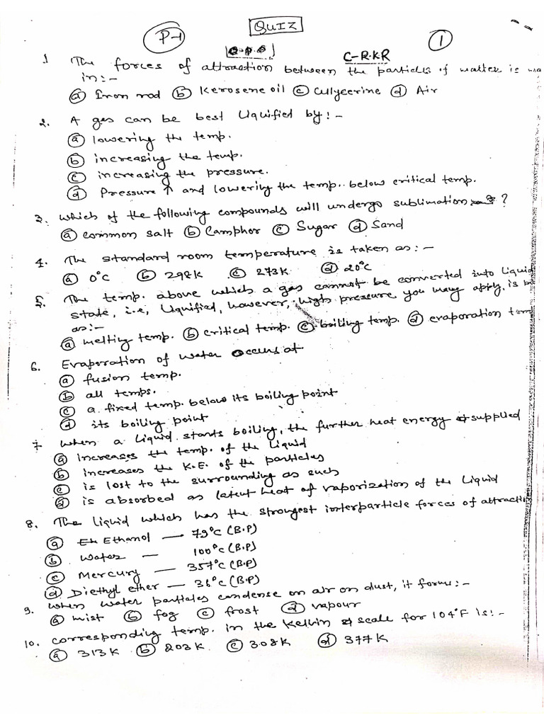 Class 9 Chemistry | PDF