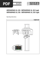 Operating Instructions for ORTHOPHOS XG 3 | PDF | Radiation Protection ...