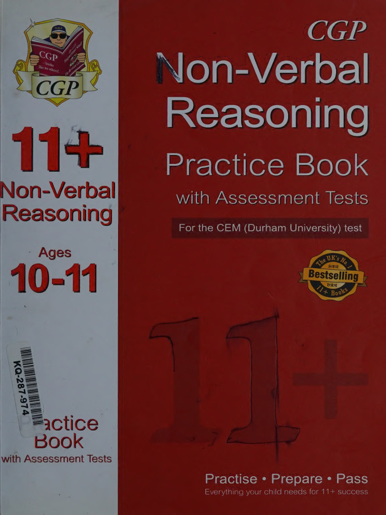 CGP Non-Verbal Reasoning 11+ Practice | PDF