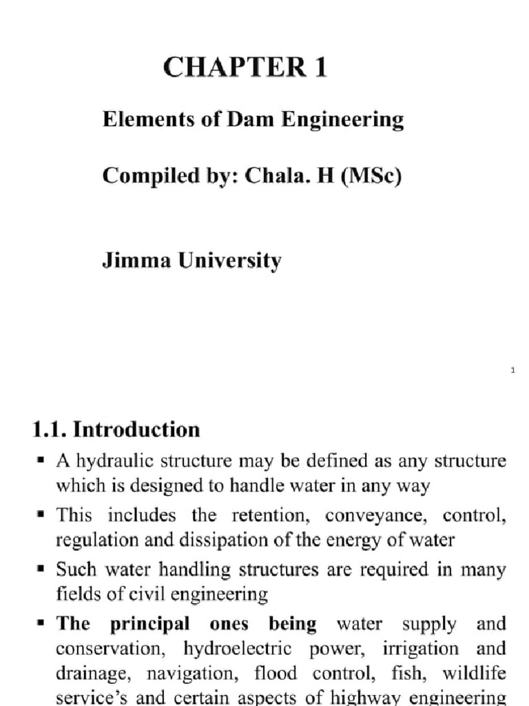 Elements of Dam Engineering 190291368 | PDF