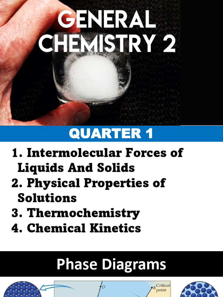 001 Kinetic Molecular Model of Liquids and Solids and IMF 2 | PDF ...