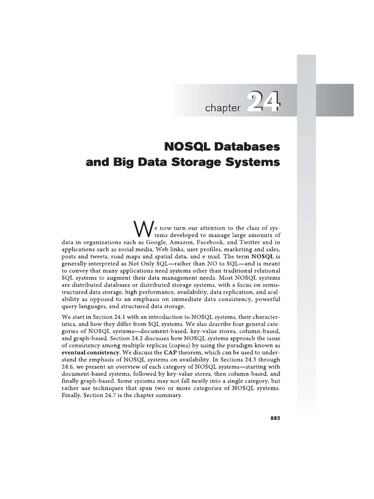 BCS403 Module 5 Dbms NOSQL | PDF