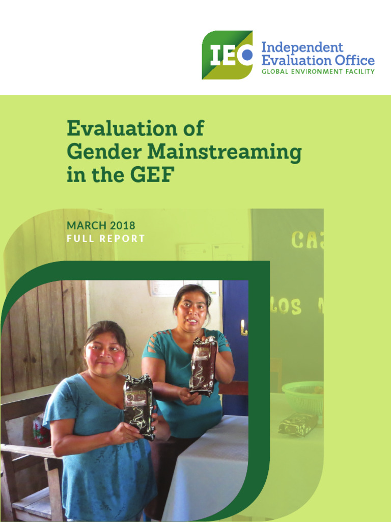 Gender Study 2017 | PDF | Gender Mainstreaming | Global Environment ...