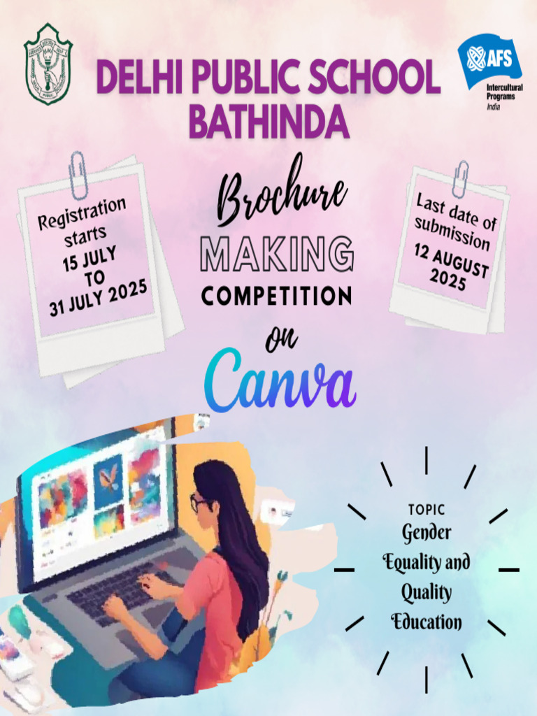DPS Bathinda Brochure Competition 2025 | PDF
