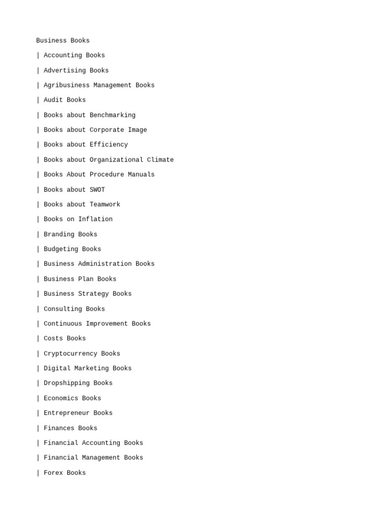 Business Books | PDF
