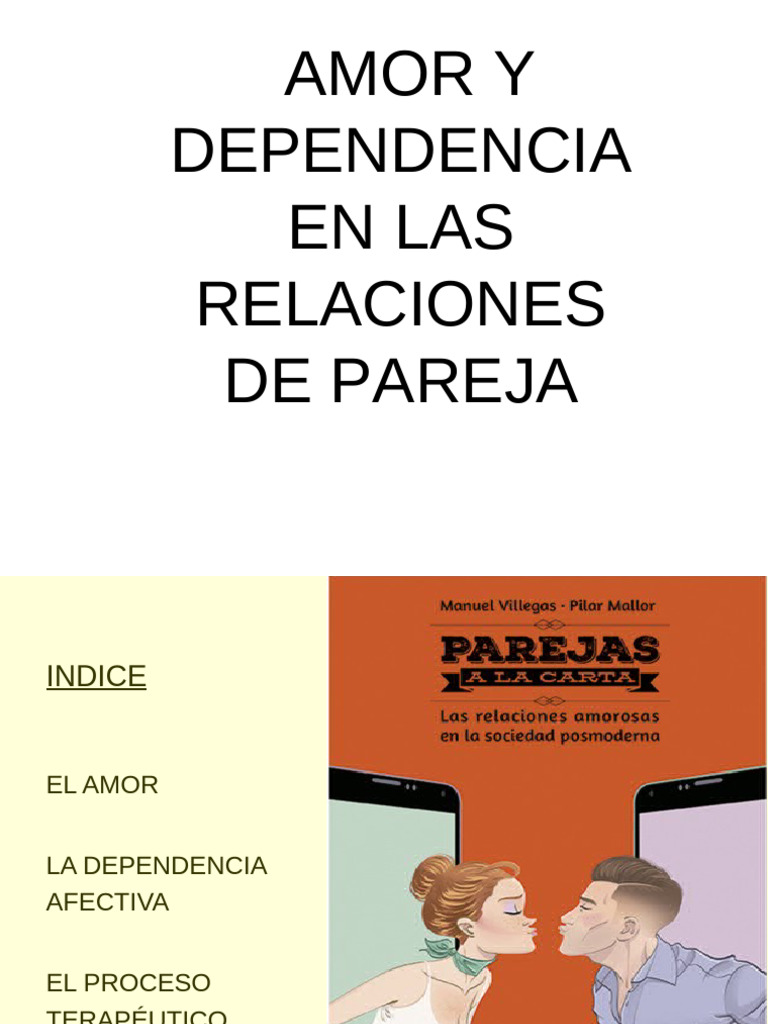 Dependencia Afectiva. Simplificat | PDF | Amor | Alma gemela