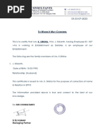ICICI Bank Signature Verification Form | PDF
