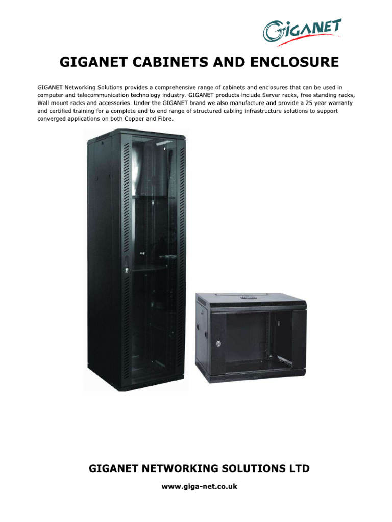 Giganet Racks - Full | PDF