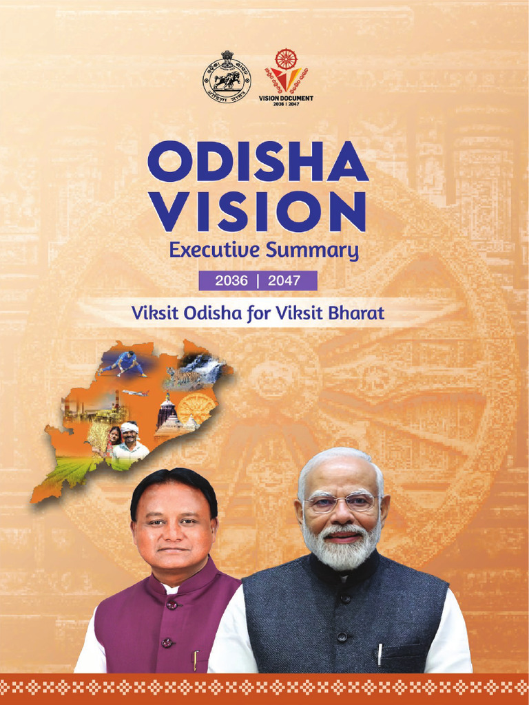 Odisha Vision Document Excutive Summary English | PDF | Infrastructure | Sustainable Energy
