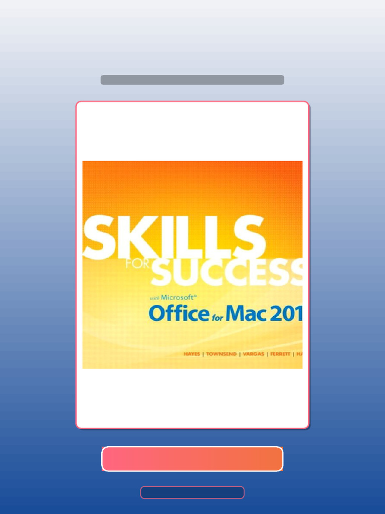 Skills For Success With Mac Office 2011 PDF Download | PDF | Multiple ...