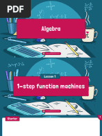 Function Machines Answers | PDF