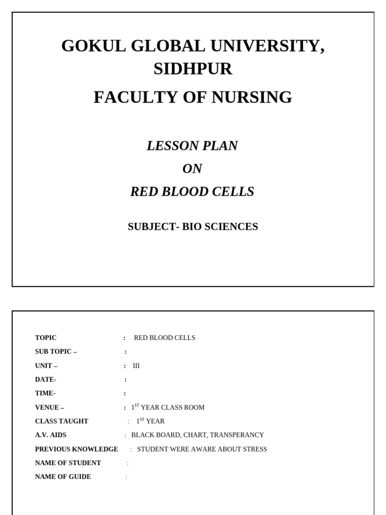 Understanding Red Blood Cells | PDF | Red Blood Cell | Cell Membrane