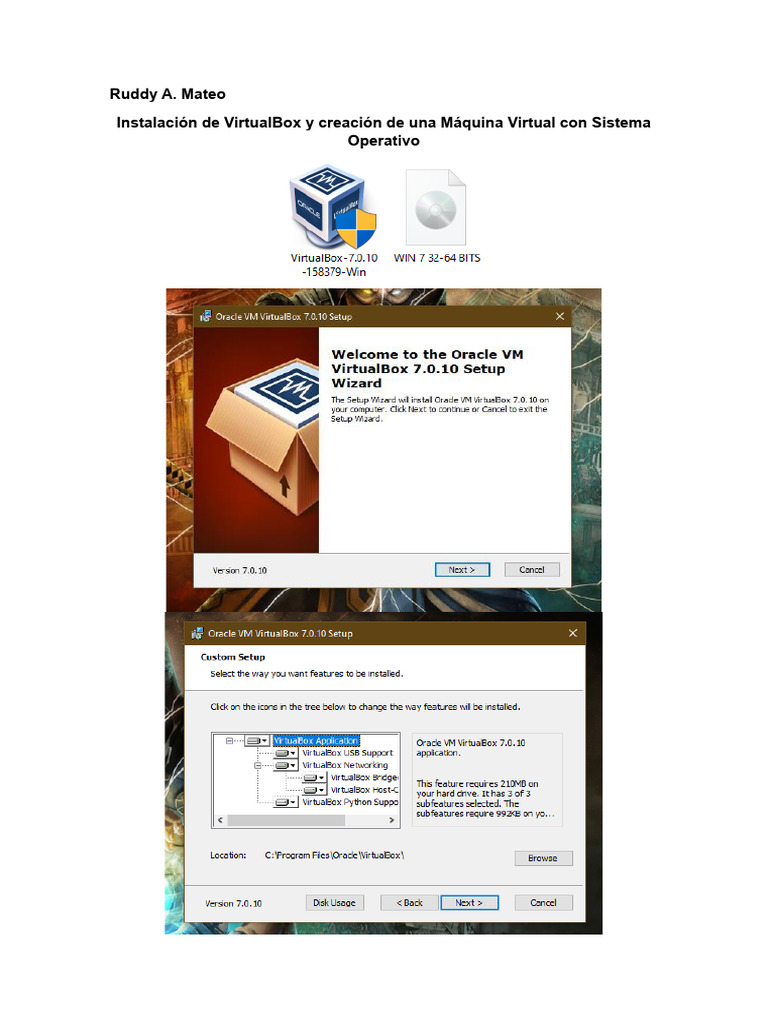 Instalacion de VirtualBox | PDF