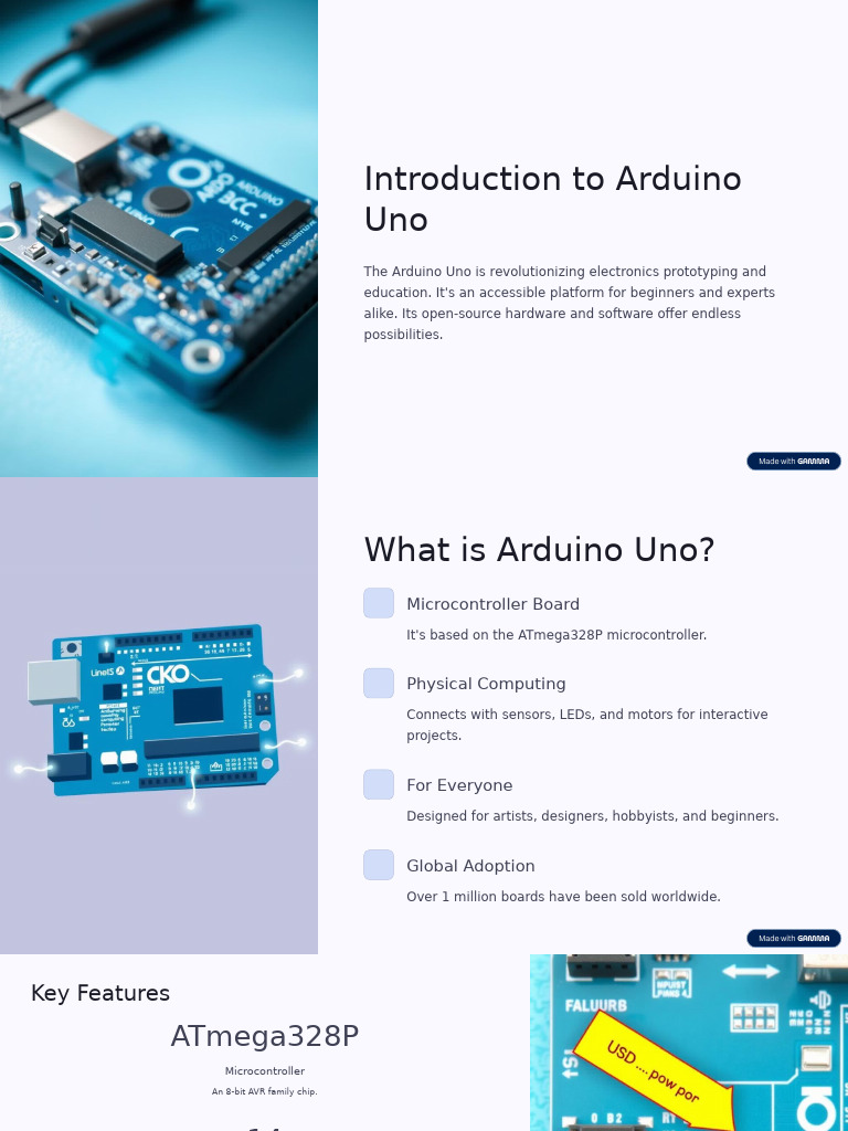 Introduction To Arduino Uno Pdf Arduino Microcontroller