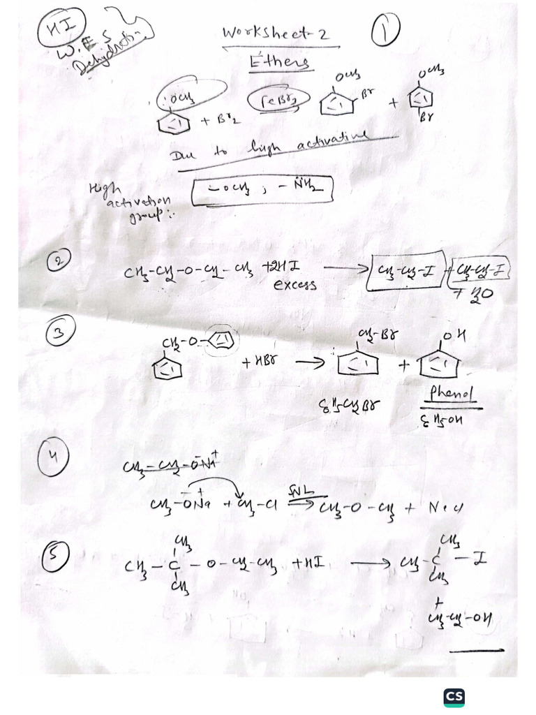 Worksheet2 12th | PDF