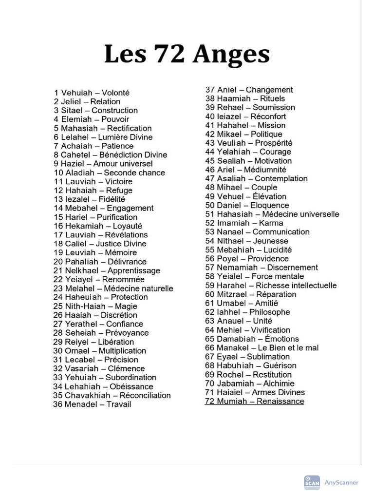 72 Ange | PDF