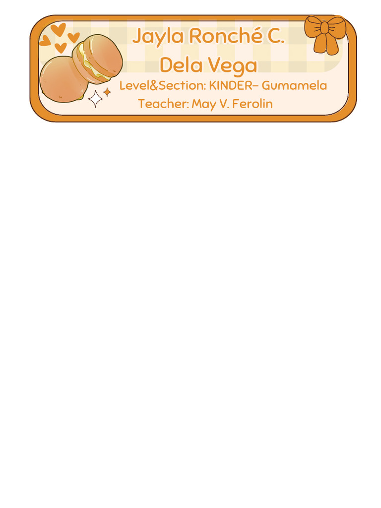 Colorful Illustrative Cute Name Label A4 - 20250622 - 194405 - 0000 | PDF