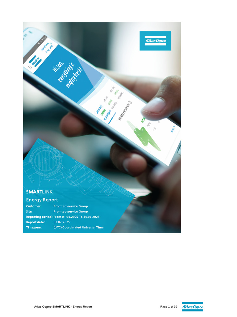 Atlas Copco Energy Efficiency Report | PDF | Energy Conservation ...